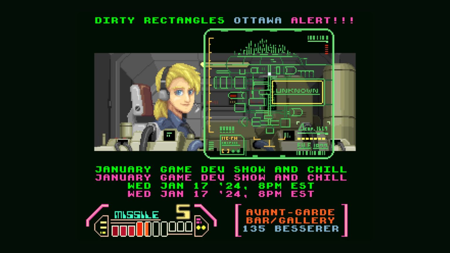 Dirty Rectangles Ottawa’s Game Dev Show on January 17th - The Lodgge